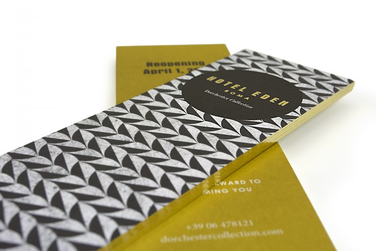Hotel Eden - Luxury Bookmark - Fine Print Services Ltd