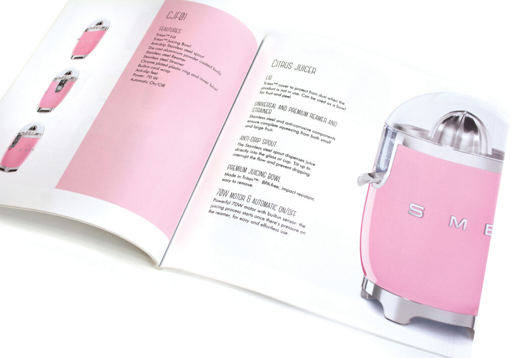 Smeg brochure - Fine Print Services Ltd