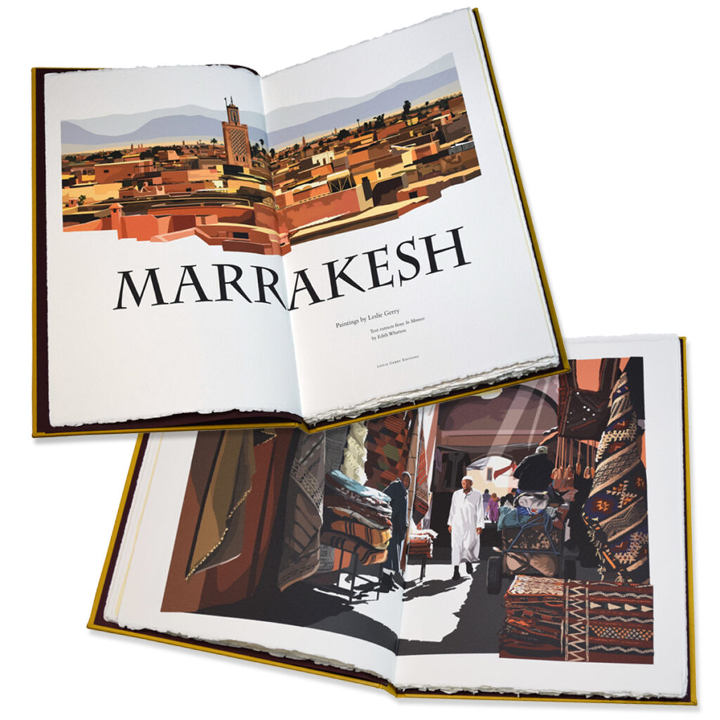 Marrakesh Limited Edition Deluxe book - Fine Print Services Ltd