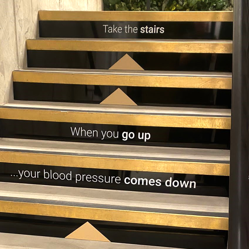 Stair Signs - Fine Print Services Ltd