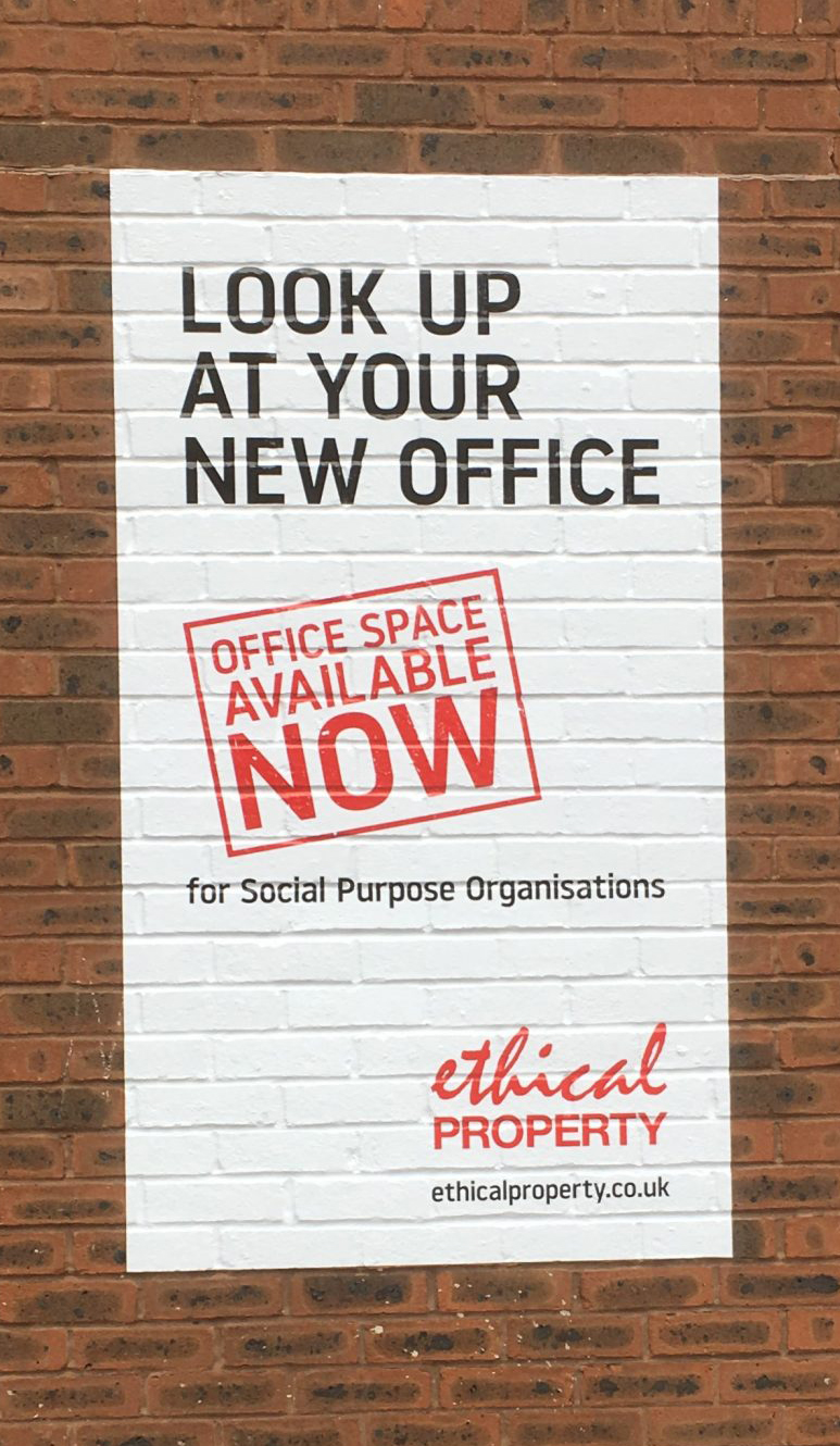 Brick Graffiti Poster - Fine Print Services Ltd