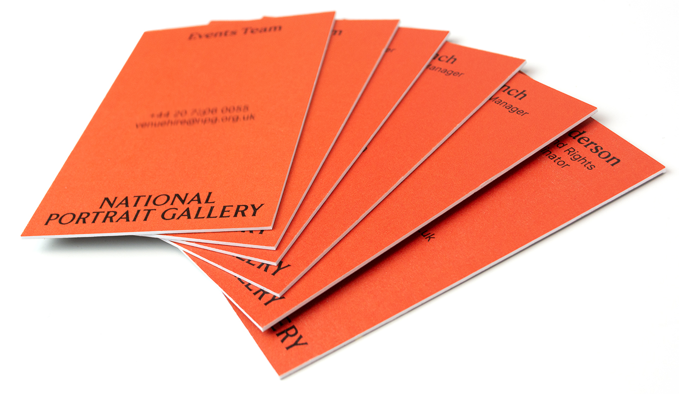 Duplexed Business Cards - Fine Print Services Ltd