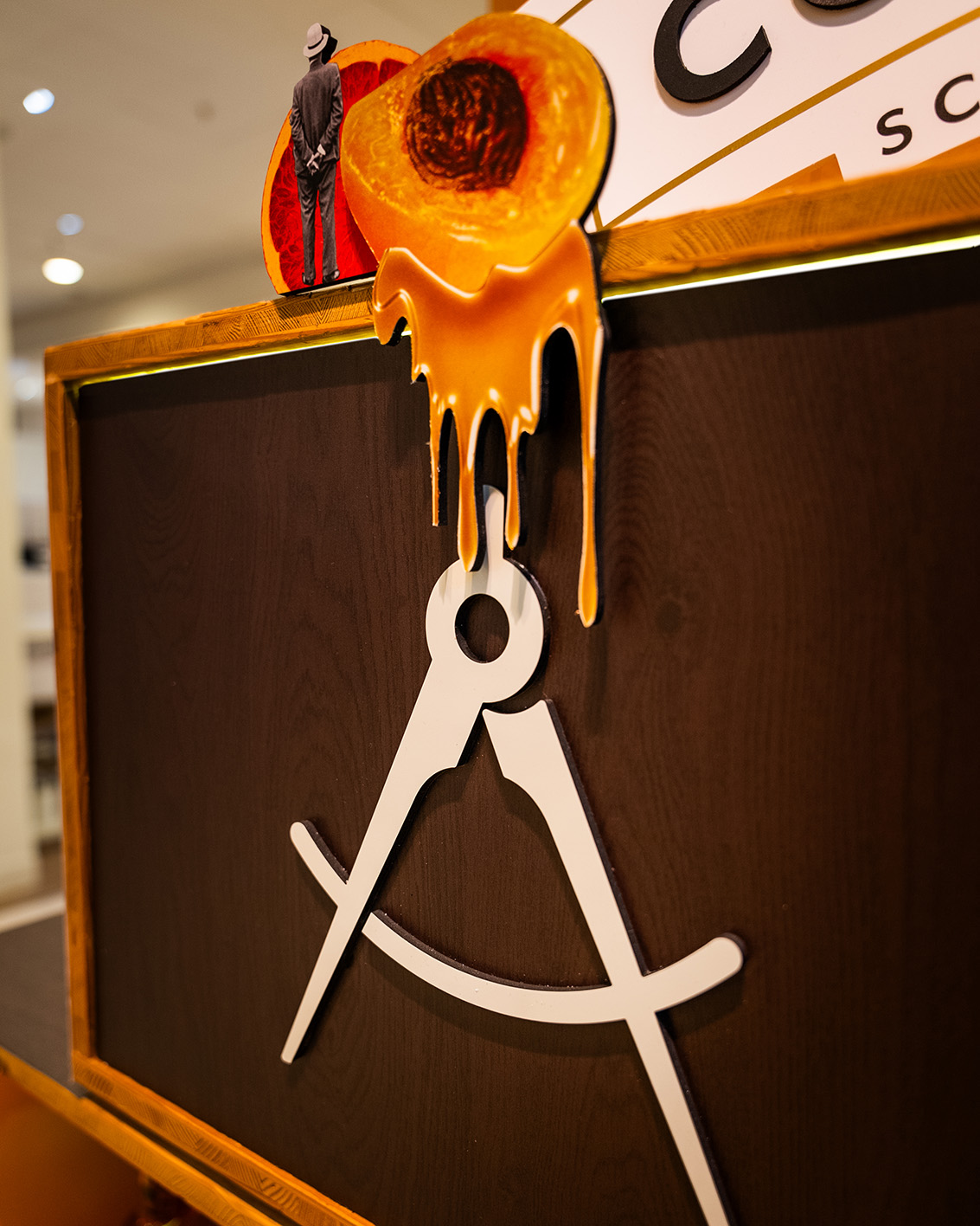 Compass Box display units - Fine Print Services Ltd