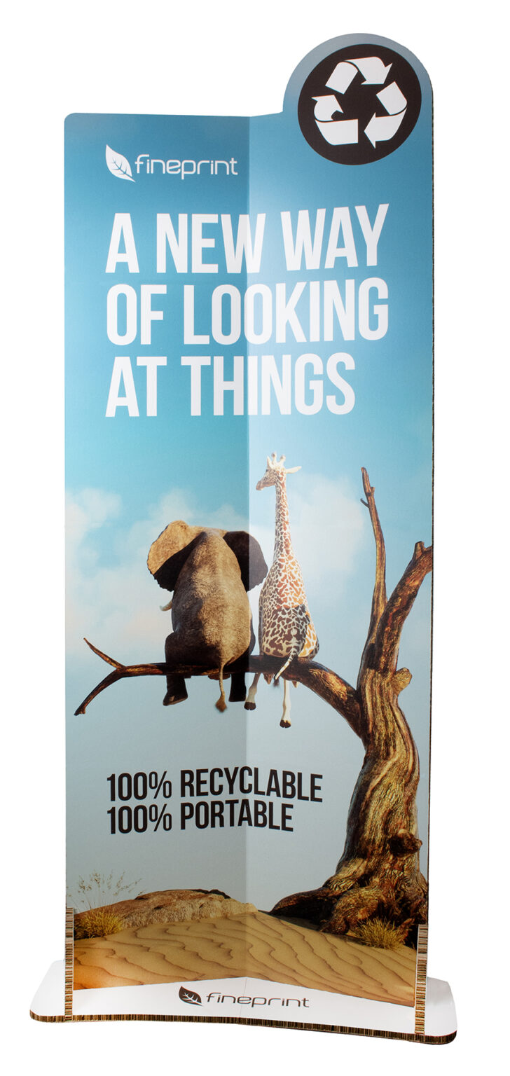 Sustainable displays that stand out - Fine Print Services Ltd